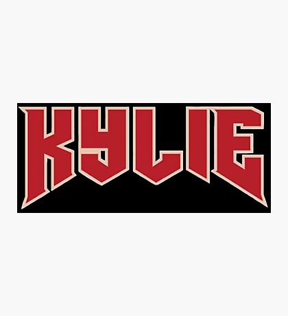 Kylie Logo: Prints | Redbubble