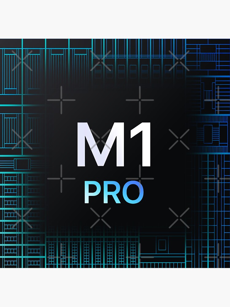 "Apple M1 Pro Logo V3" Sticker for Sale by ThunderRuler | Redbubble