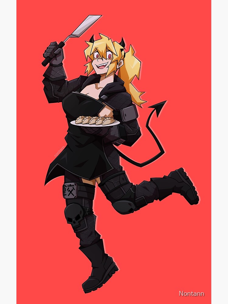 "Devil Nikaido Dorohedoro" Poster by Nontann | Redbubble