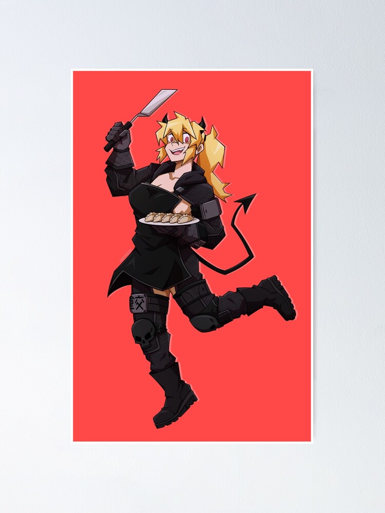 "Devil Nikaido Dorohedoro" Poster by Nontann | Redbubble