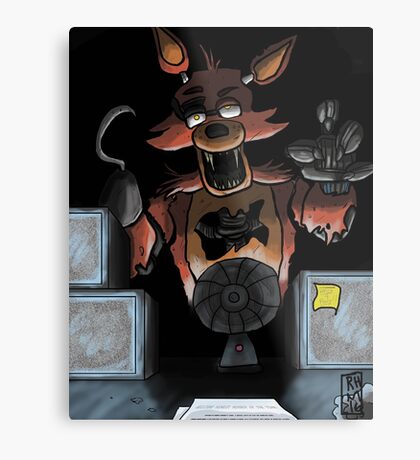 Fnaf: Metal Prints | Redbubble