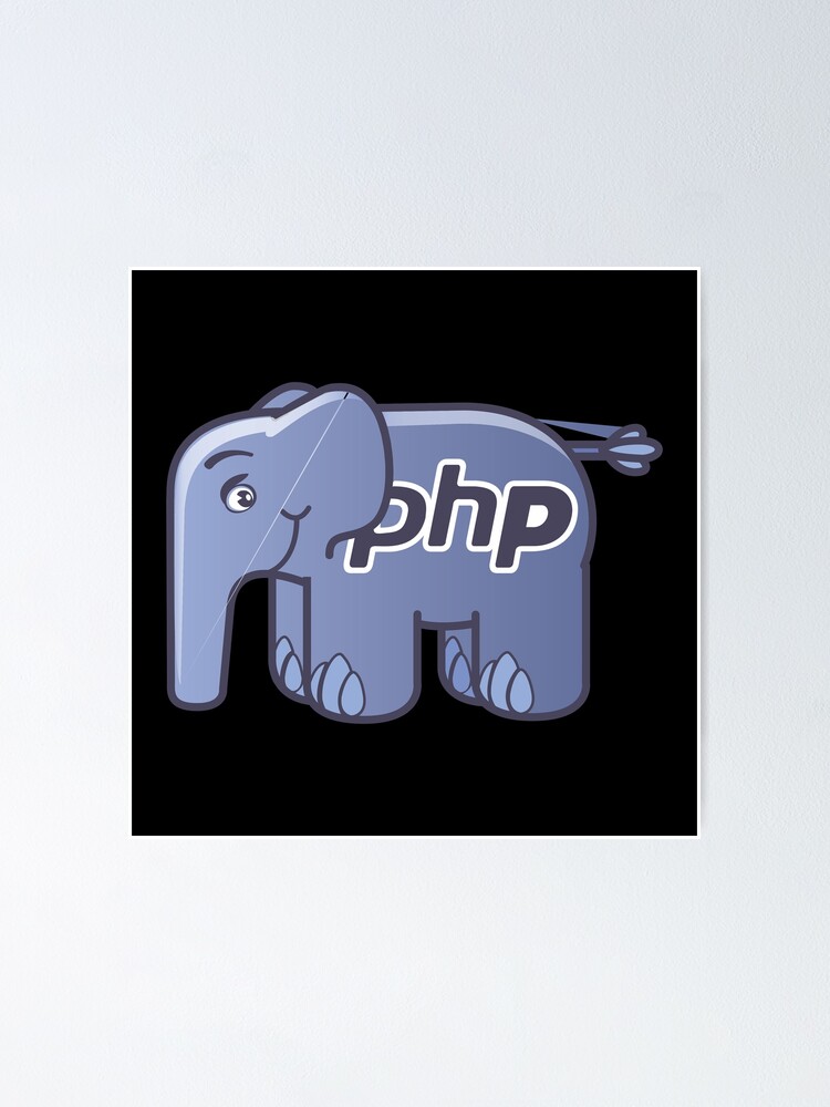 "PHP Logo" Poster for Sale by lelupawibe22 | Redbubble