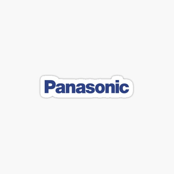 "Panasonic" Sticker for Sale by tobiwaxol38 | Redbubble