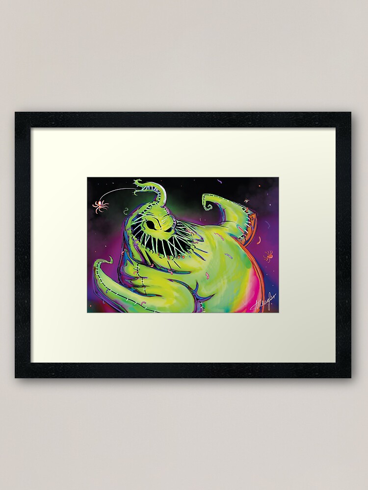 "OOGIE BOOGIE" Framed Art Print for Sale by LordNetsua | Redbubble