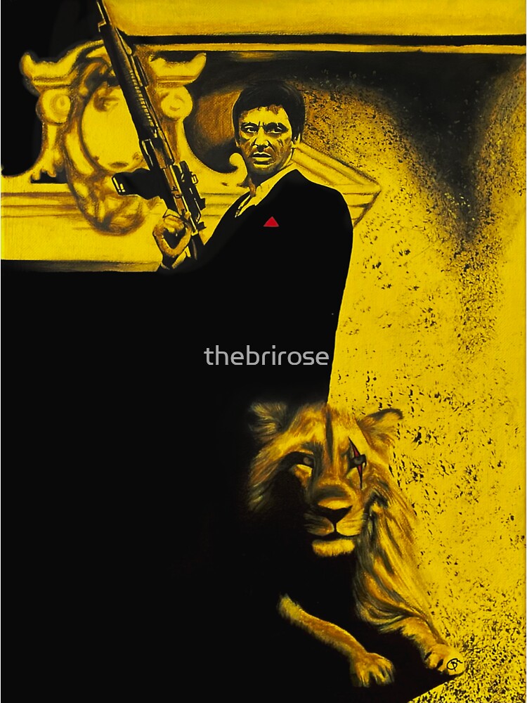 "Scar & Scarface" Sticker for Sale by thebrirose | Redbubble
