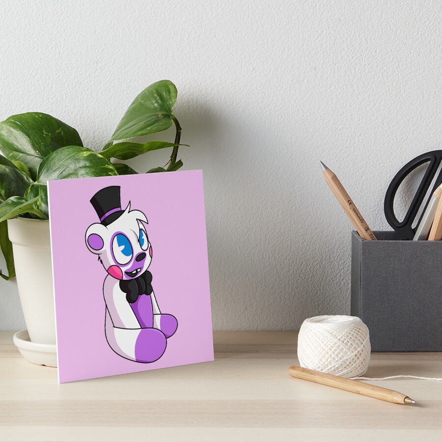 Fnaf Helpy Chibi Art Board Print For Sale By Twinshiftart Redbubble