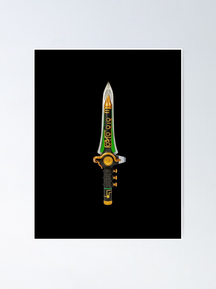 "Power Rangers Dragon Dagger" Poster for Sale by Double-Ghost | Redbubble