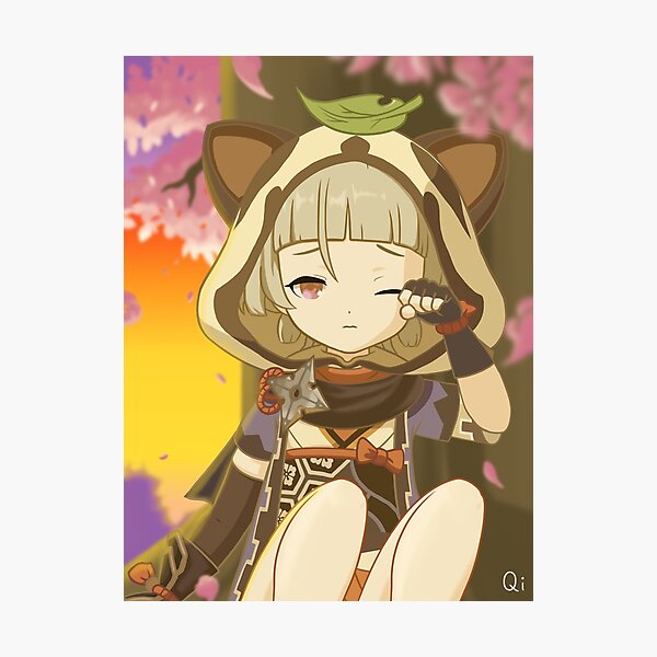"Cute Sayu Genshin Impact" Photographic Print by BataviaAnime | Redbubble