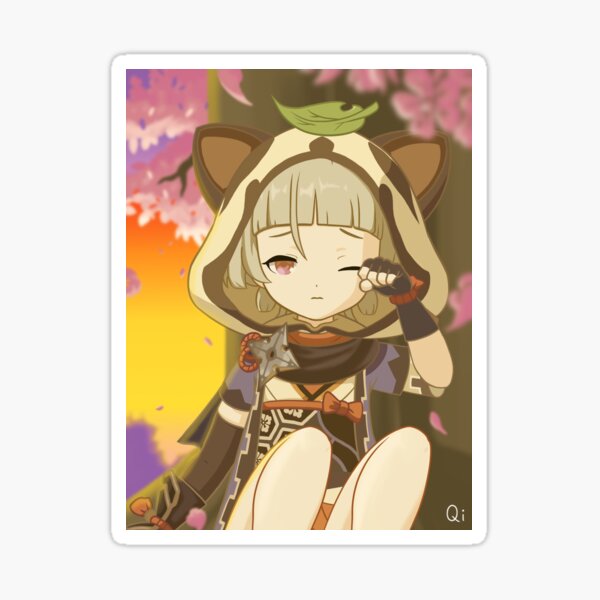"Cute Sayu Genshin Impact" Sticker for Sale by BataviaAnime | Redbubble