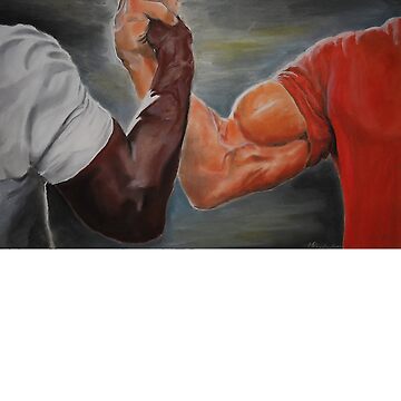 "Epic Handshake Meme Classic" Poster for Sale by KirwinHaila2000 ...