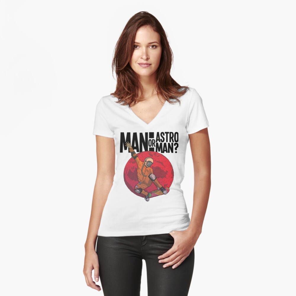 "man or astroman" Essential T-Shirt for Sale by waynemcdonald | Redbubble