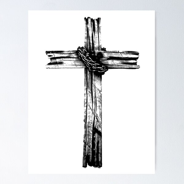 "The Old Rugged Cross" Poster for Sale by digitaleclectic | Redbubble