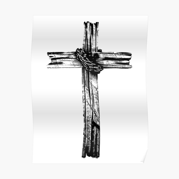 "The Old Rugged Cross" Poster for Sale by digitaleclectic | Redbubble