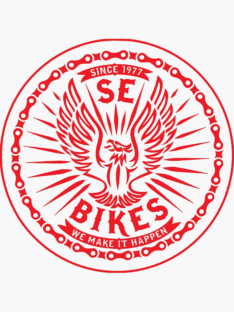 "SE BIKES CLASSIC LOGO Classic" Sticker for Sale by CordasBree | Redbubble