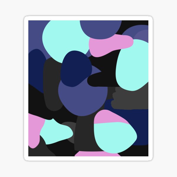 "Full of Blobs" Sticker for Sale by ThePinkProject | Redbubble