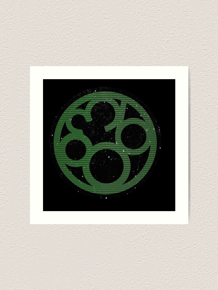 "Project 863 Green Logo" Art Print by YOStudios | Redbubble
