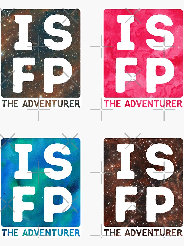 "ISFP Stickers" Sticker for Sale by teeworthy | Redbubble