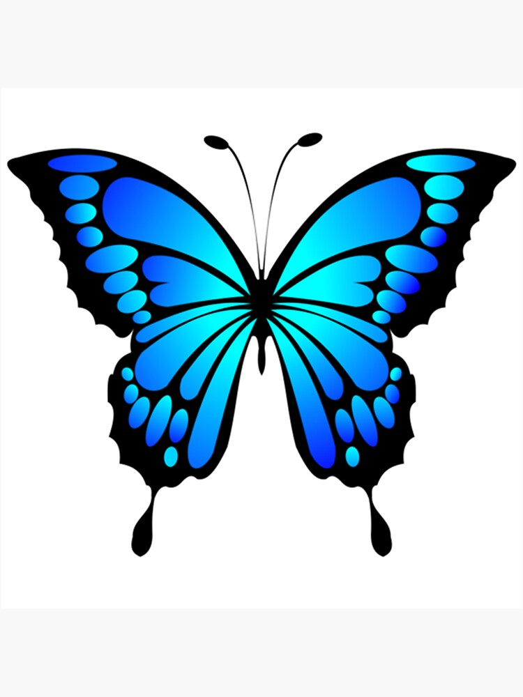 "Purple Butterfly Emoji " Sticker by BellaBDesign | Redbubble