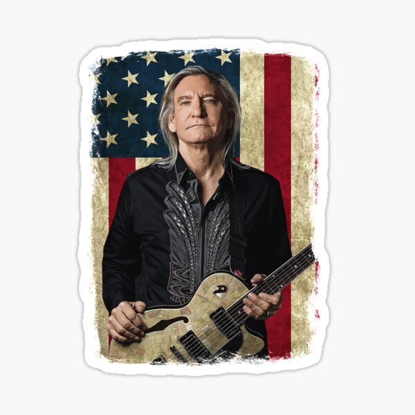 "Joe Walsh Life'S Been Good Vintage American Flag Legend Music" Sticker ...