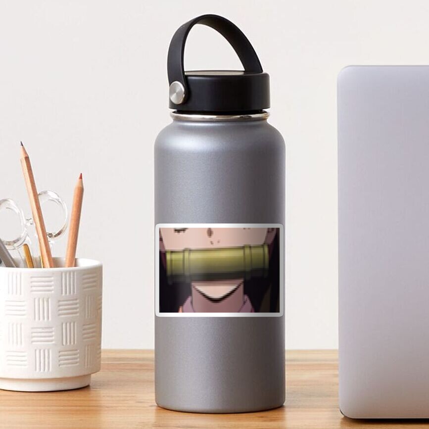 "Nezuko Face" Sticker by supermario3D1 | Redbubble