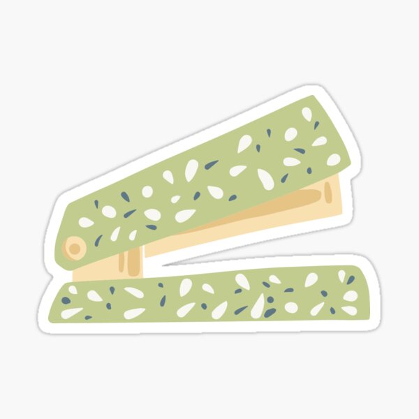 "Minimalist: Stapler Sticker" Sticker for Sale by AesDreamer | Redbubble