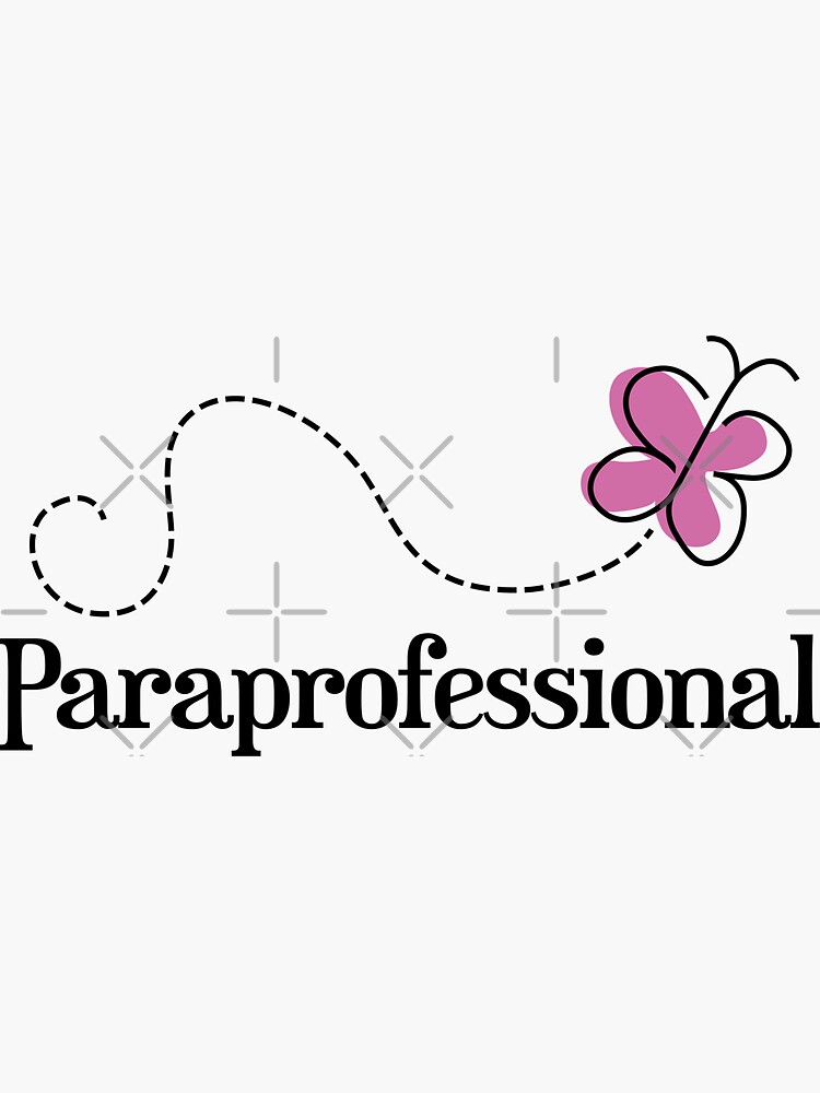 "Paraprofessional" Sticker for Sale by tuyetnhung98 | Redbubble