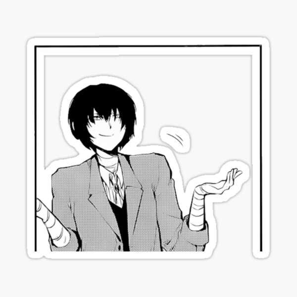 "BEST SELLER - Osamu Dazai Merchandise" Sticker for Sale by alexisusa ...