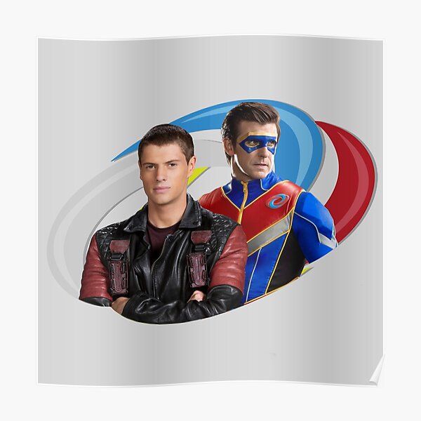 "Danger Force Logo - Henry and Captain Man" Poster for Sale by Linneke ...