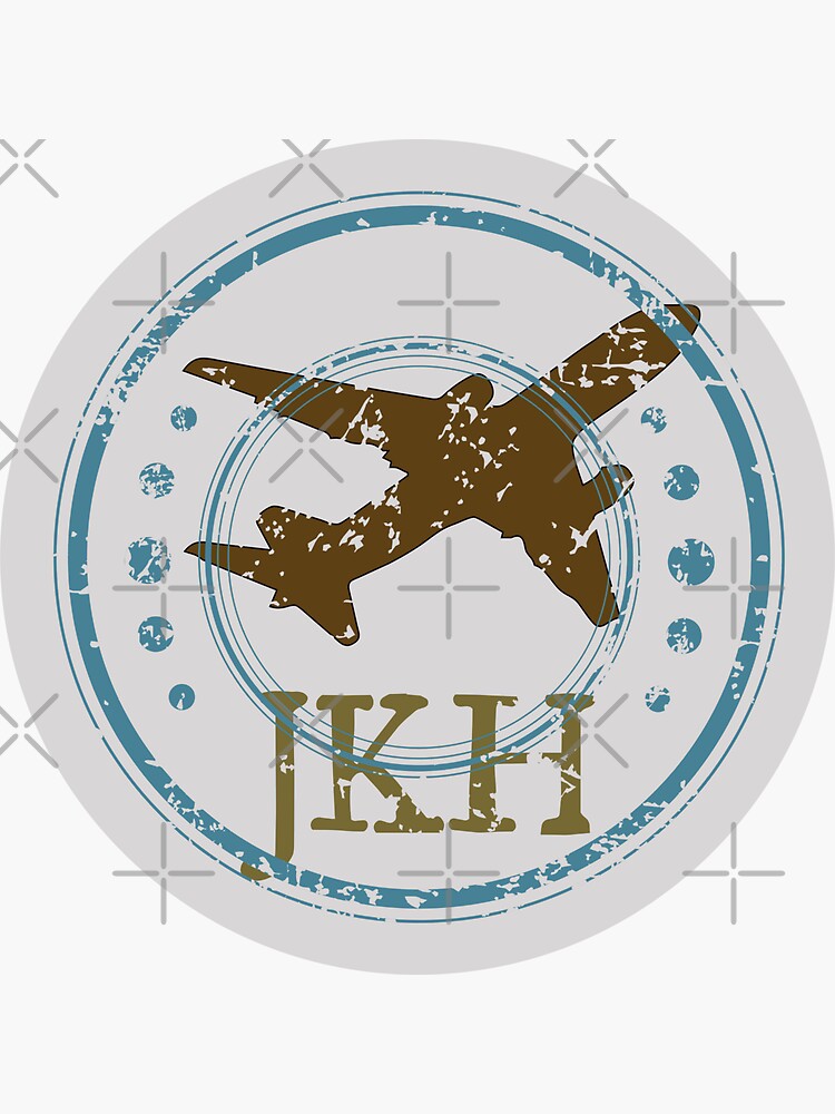 "Chios Island National Airport "Homer" code Greece" Sticker for Sale by ...