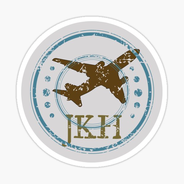 "Chios Island National Airport "Homer" code Greece" Sticker for Sale by ...