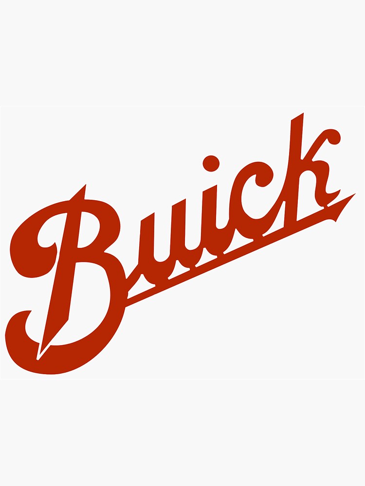 "Vintage Buick Car Logo" Sticker for Sale by OldschoolTs | Redbubble