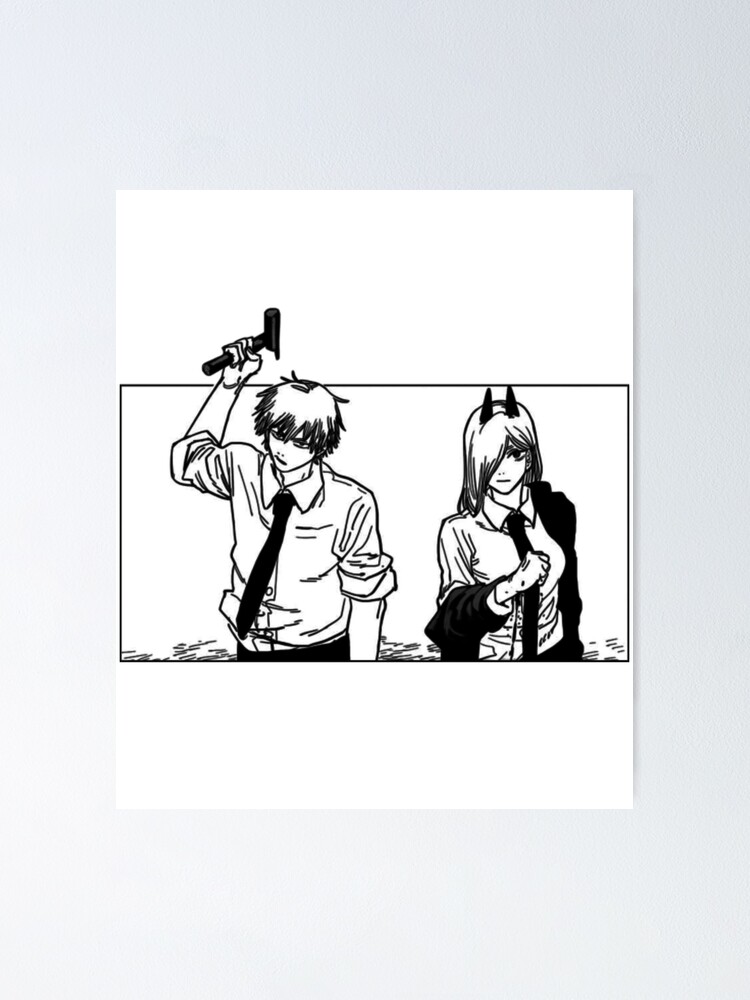 "Chainsaw Man" Poster by Chainsawman31 | Redbubble