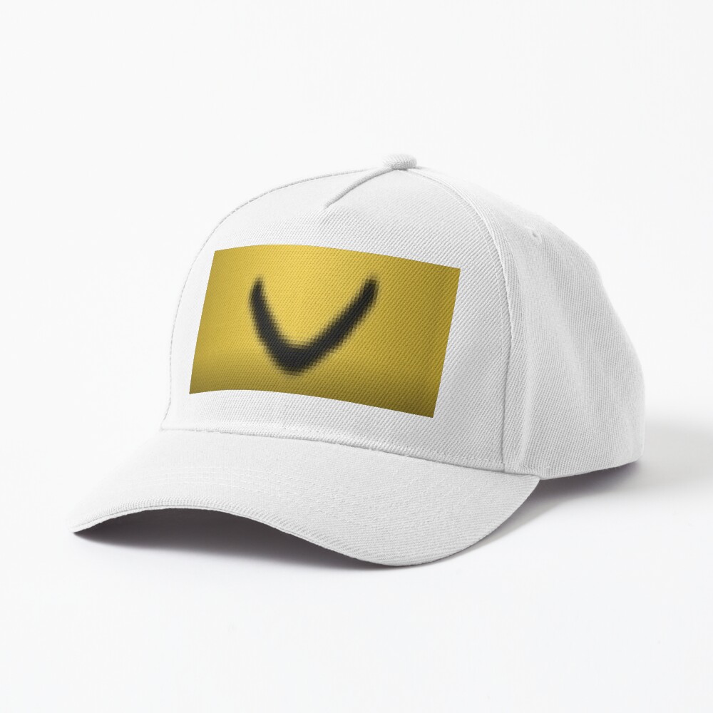 "Roblox Noob Face " Cap for Sale by supermario3D1 | Redbubble