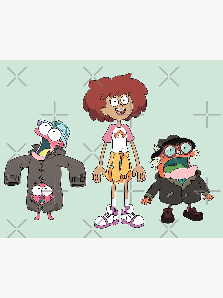 "Anne and Plantar Family | Amphibia" Art Print for Sale by artnchfck ...