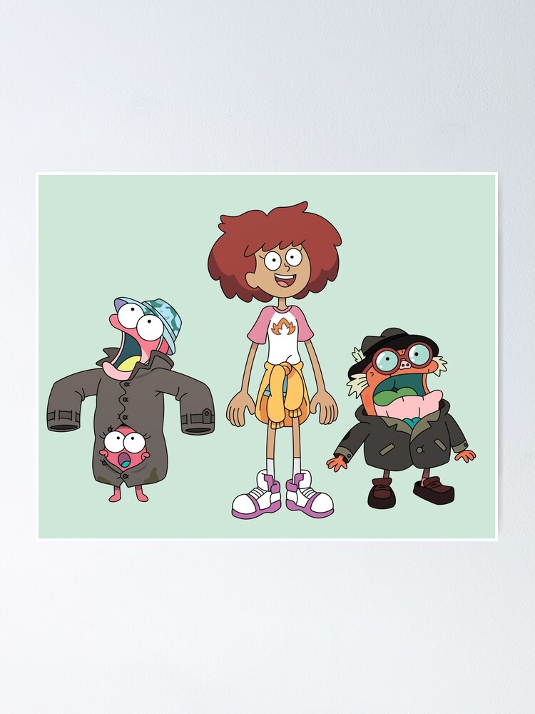 "Anne and Plantar Family | Amphibia" Poster for Sale by artnchfck ...