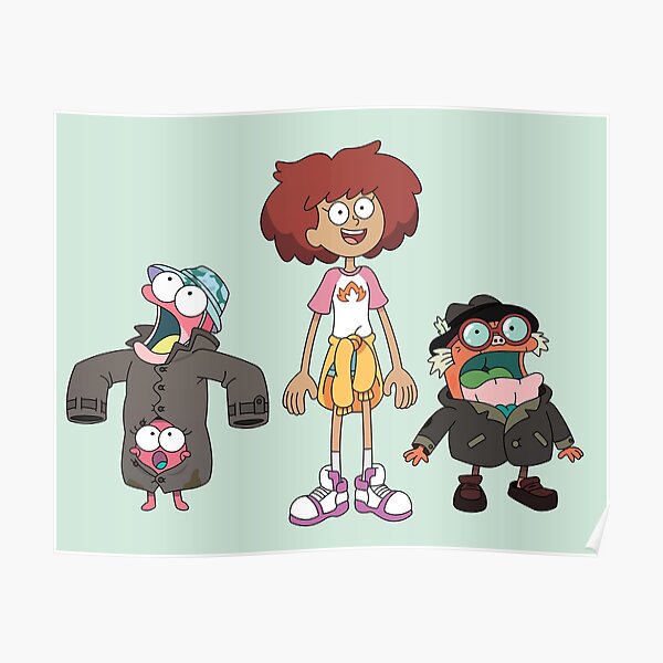 "Anne and Plantar Family | Amphibia" Poster for Sale by artnchfck ...