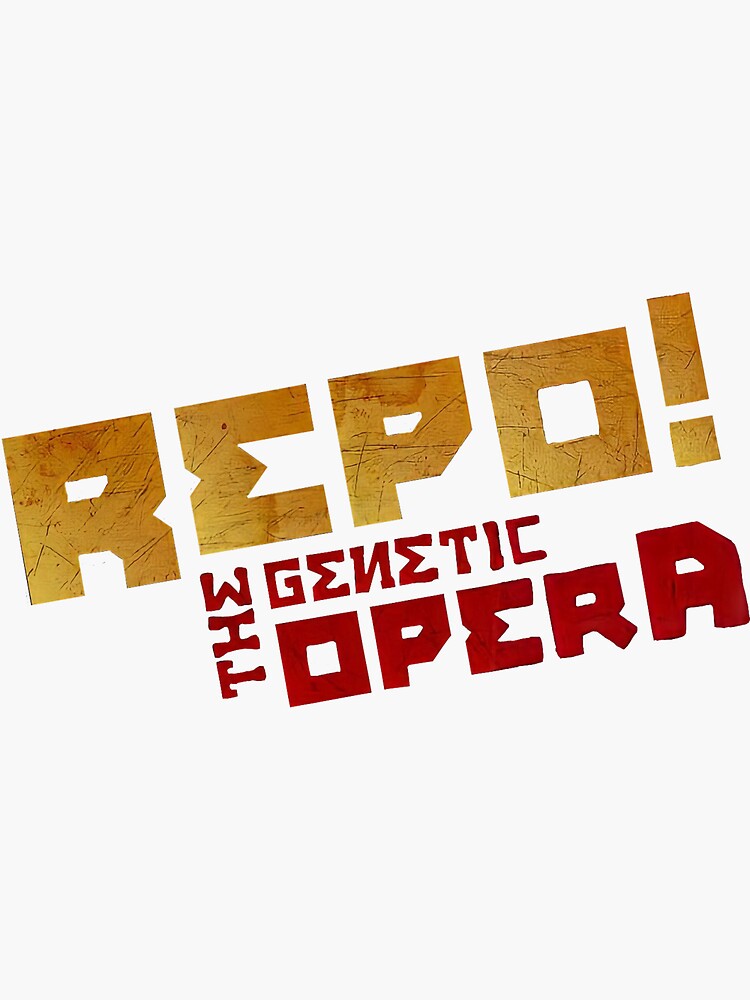 "Repo! The Genetic Opera" Sticker for Sale by briannorelf | Redbubble
