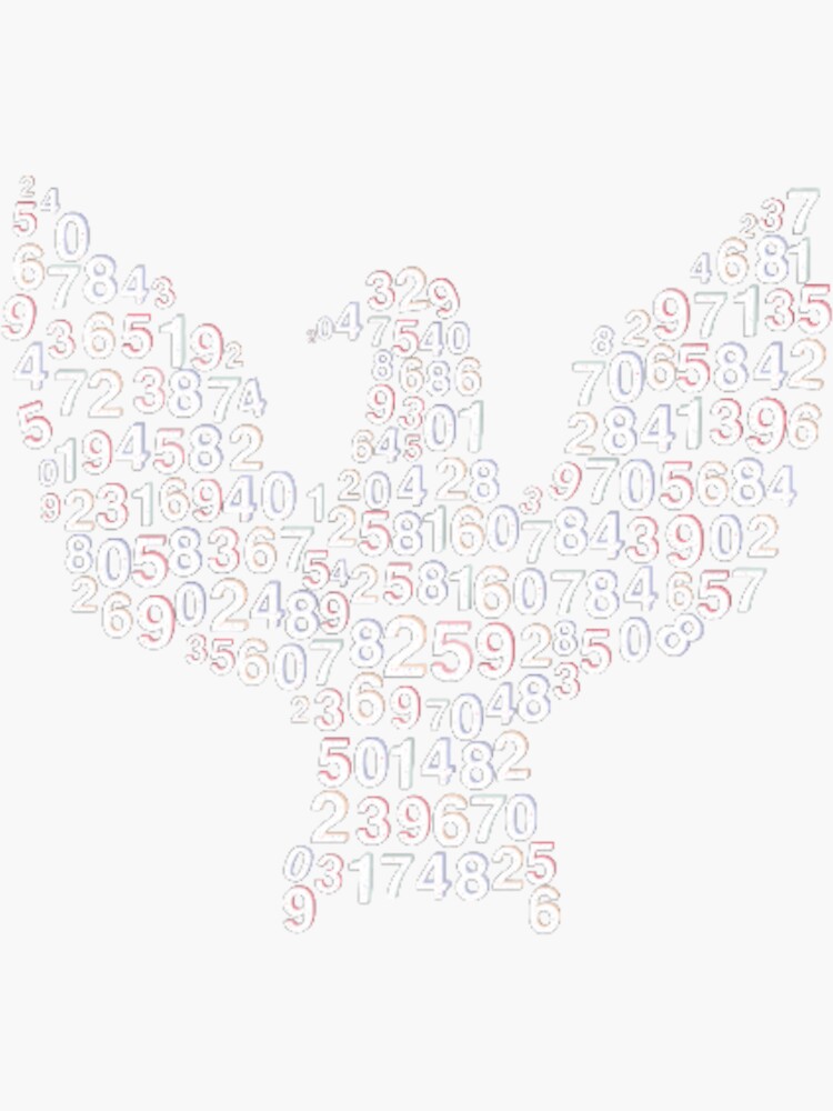 "eagle painting by numbers" Sticker for Sale by circledrawing | Redbubble