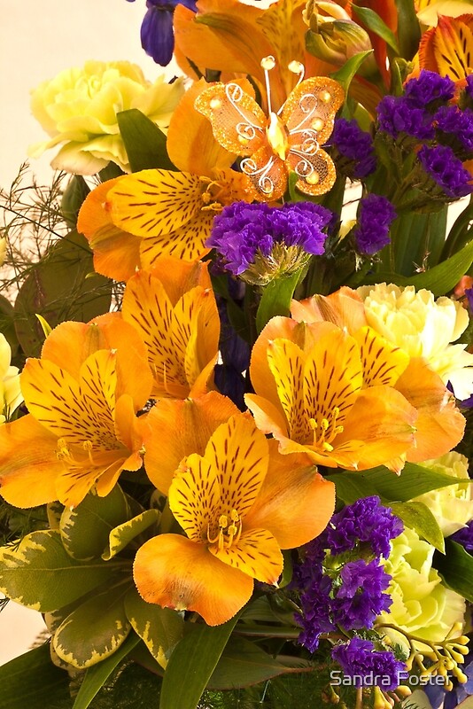 "Flowers From Hannah" by Sandra Foster | Redbubble