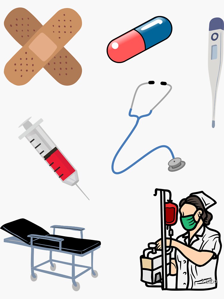 "emergency nurses week" Sticker for Sale by Zaibo | Redbubble