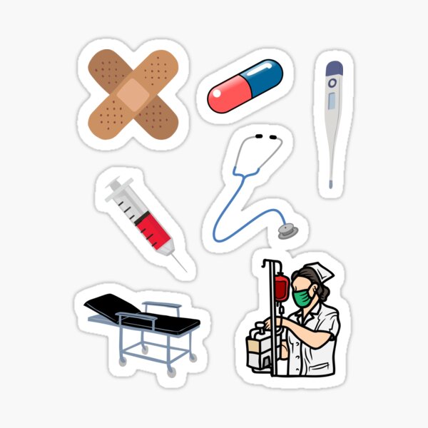 "emergency nurses week" Sticker for Sale by Zaibo | Redbubble