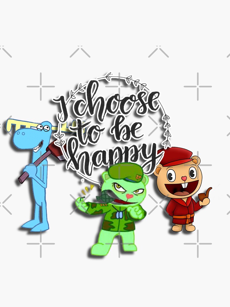 "Colourful and unique design of Flippy Lumpy and Toothy - Lovely ...