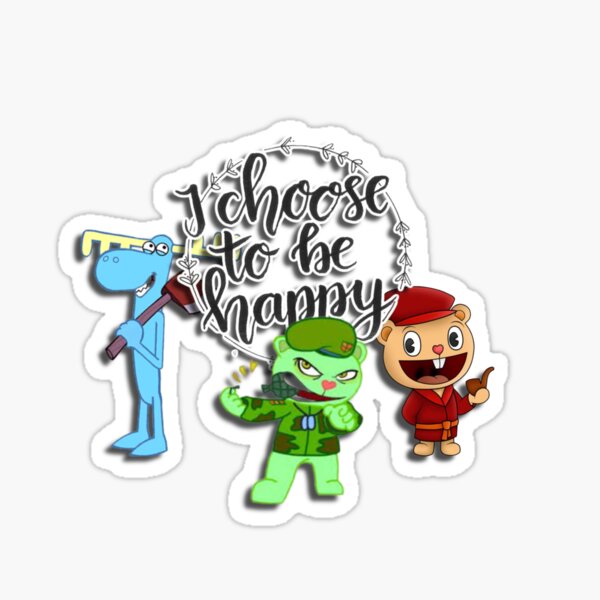 "Colourful and unique design of Flippy Lumpy and Toothy - Lovely ...