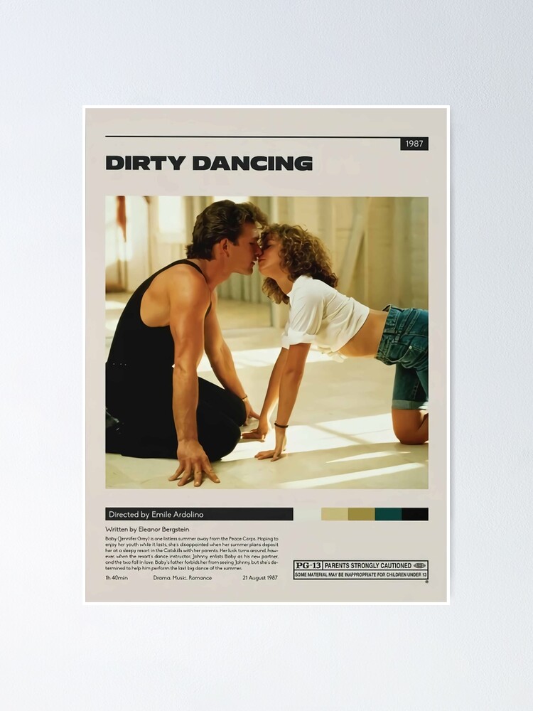 "Dirty Dancing Movie Poster" Poster by xasehhaty | Redbubble