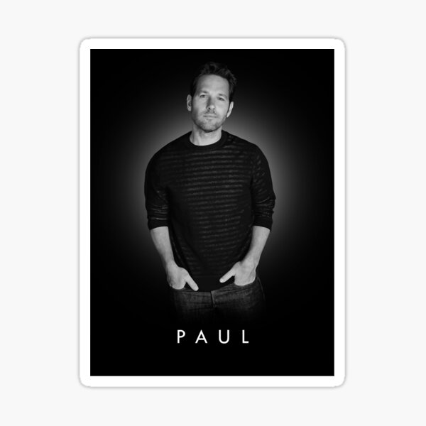 "Funny Gifts Boys Girls Paul Rudd For Music Fans" Sticker for Sale by ...