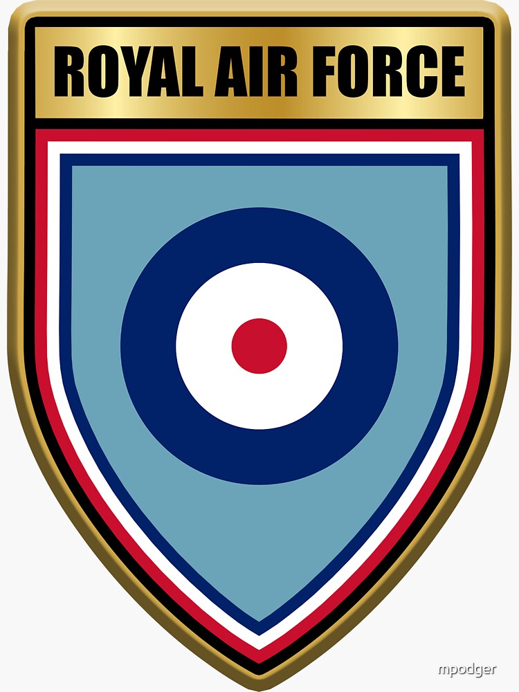"ROYAL AIR FORCE Gifts, Masks, Stickers & Products (7)" Sticker by ...