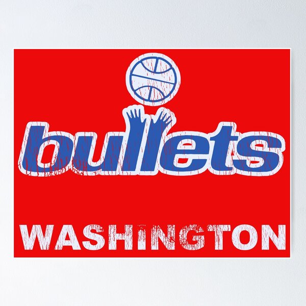 "Washington Bullets Retro Defunct Basketball Team" Poster for Sale by ...