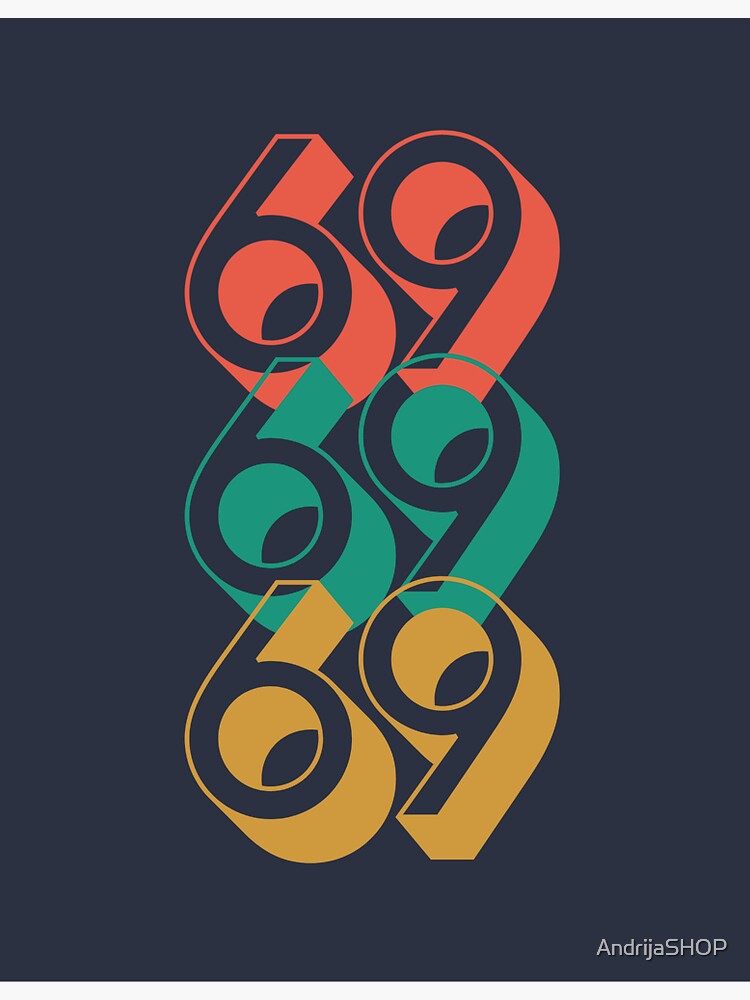 "69" Sticker by AndrijaSHOP | Redbubble