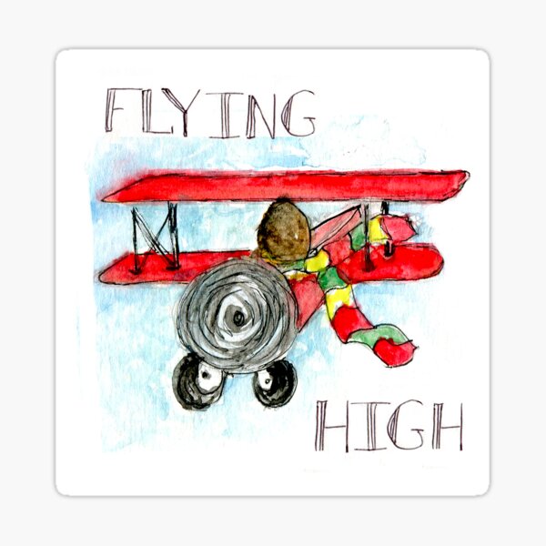 "Roach series flying High sticker " Sticker by kimsaucier | Redbubble