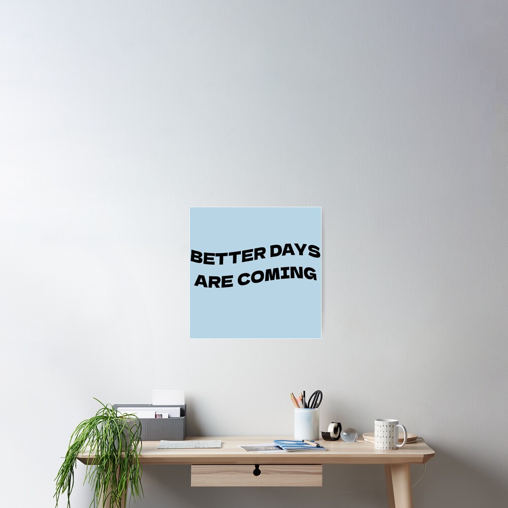 "Dermot Kennedy better days lyrics merch" Poster for Sale by suwii ...